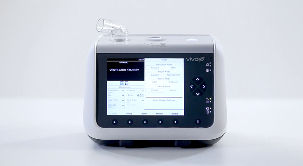 Breas Vivo 45LS Ventilator – WestPrimeHealthcare.com
